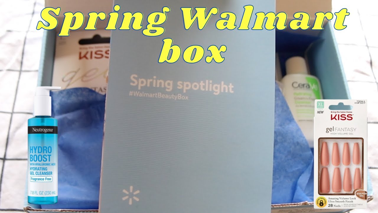 WALMART SPRING 2023 BEAUTY BOX UNBOXING - YouTube