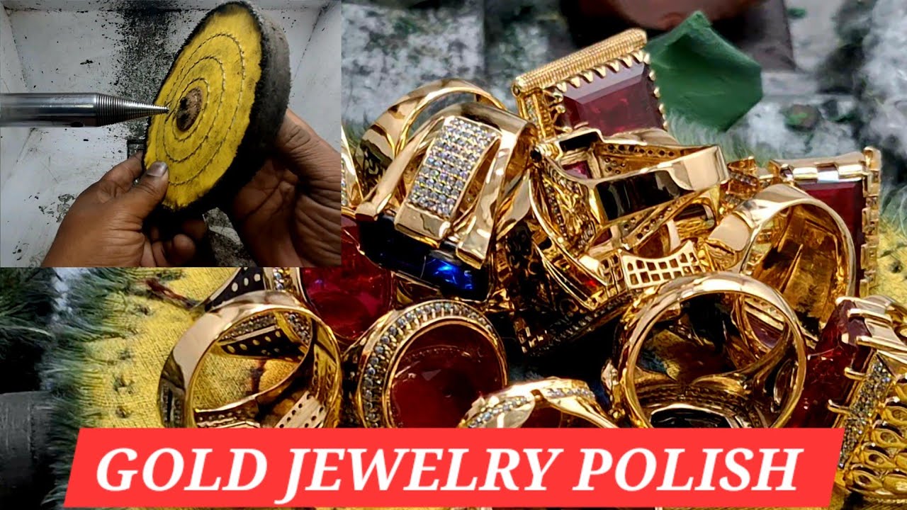 POLISHING PROCESS /JEWELRY POLISH /RING POLISH - YouTube