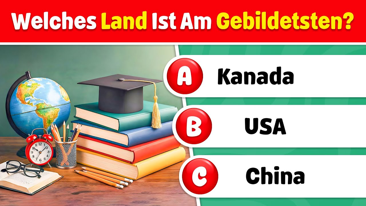 Kannst du diesen Allgemeinwissen-Test bestehen? 🧠 Die ultimative Quiz ...