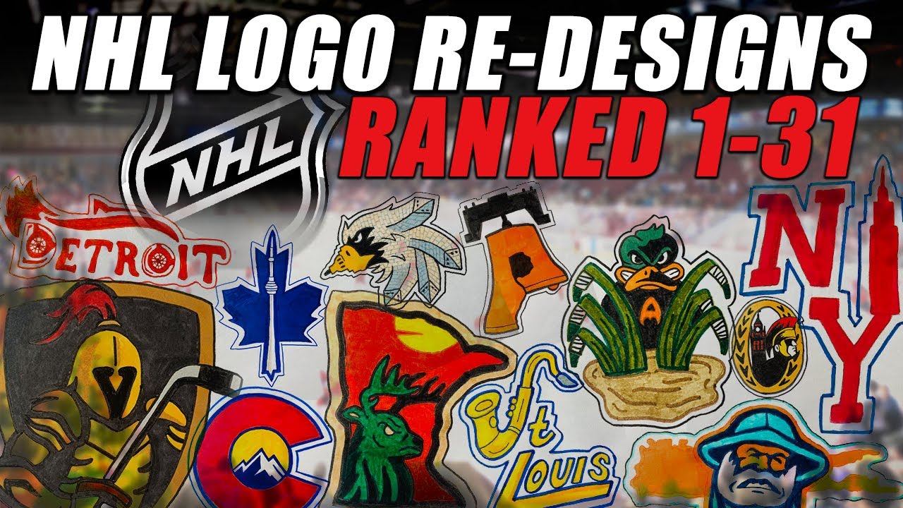 Nhl Logos Redesigned