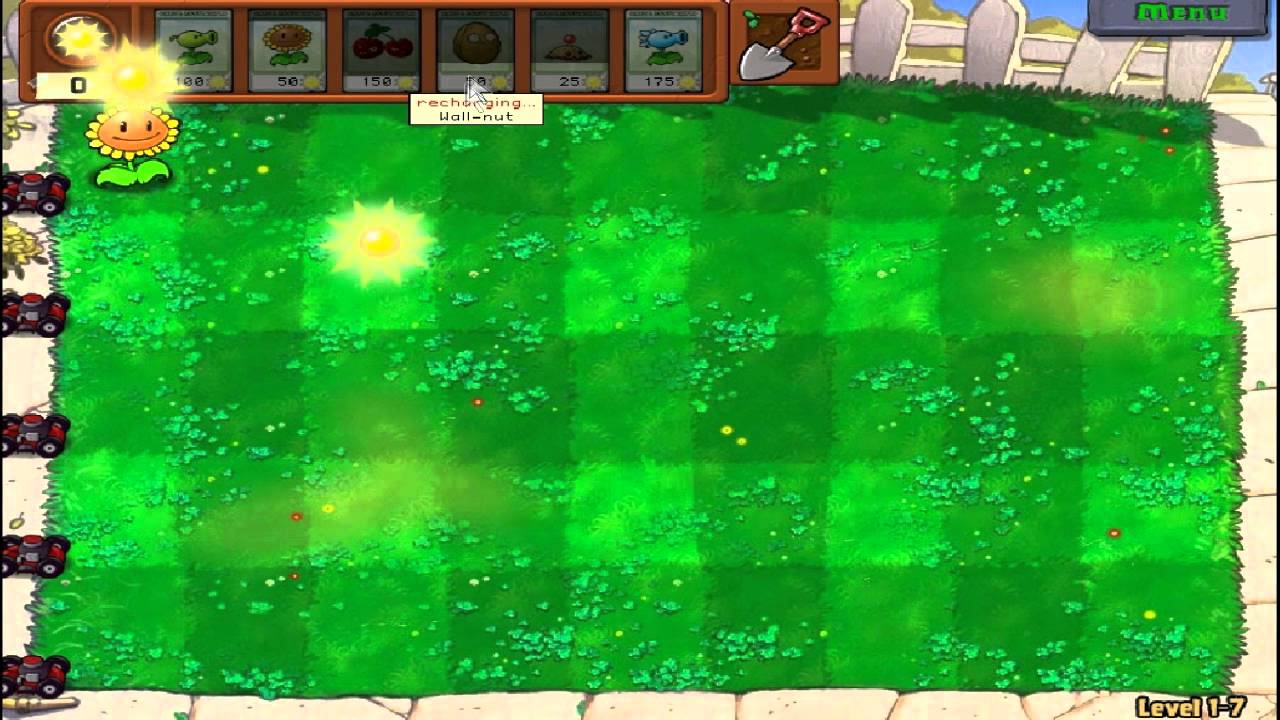 Plants vs Zombies HD Commentary Walkthrough World 1 - YouTube