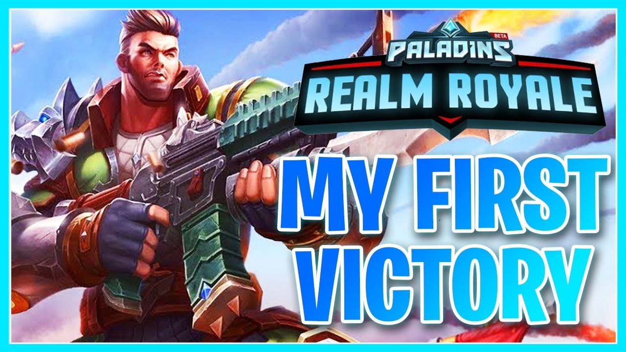 PALADINS REALM ROYAL | My First Victory (quads) | Paladins Battle Royal ...