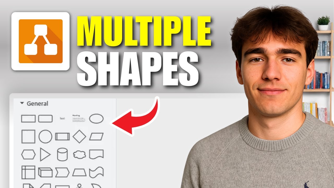 How To Select Multiple Shapes In Draw.io Diagrams (Tutorial 2026) - YouTube