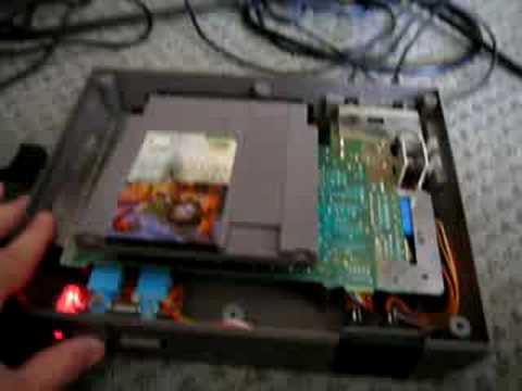 View the inside of a NINTENDO nes PART 1 - YouTube