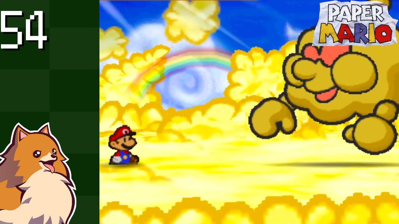 Let's Play Paper Mario [54] Huff N. Puff - YouTube