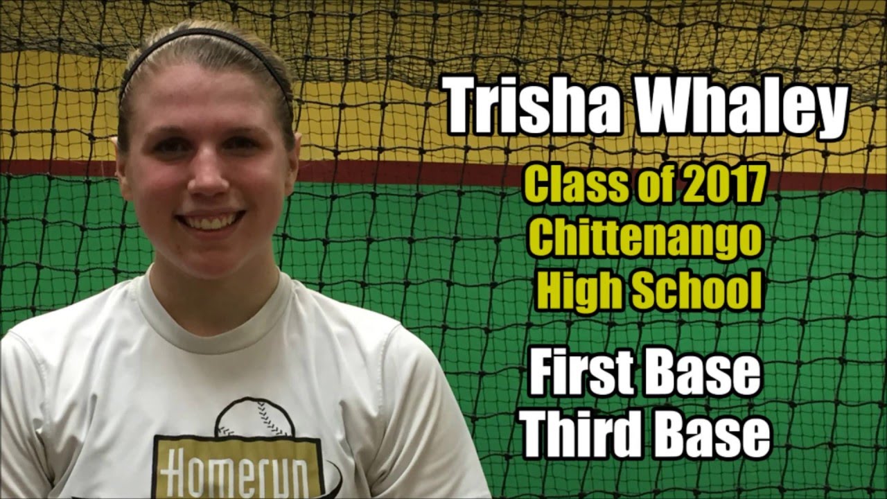 Trisha Whaley | Class of 2017 Skills Video | Corner Infielder - YouTube