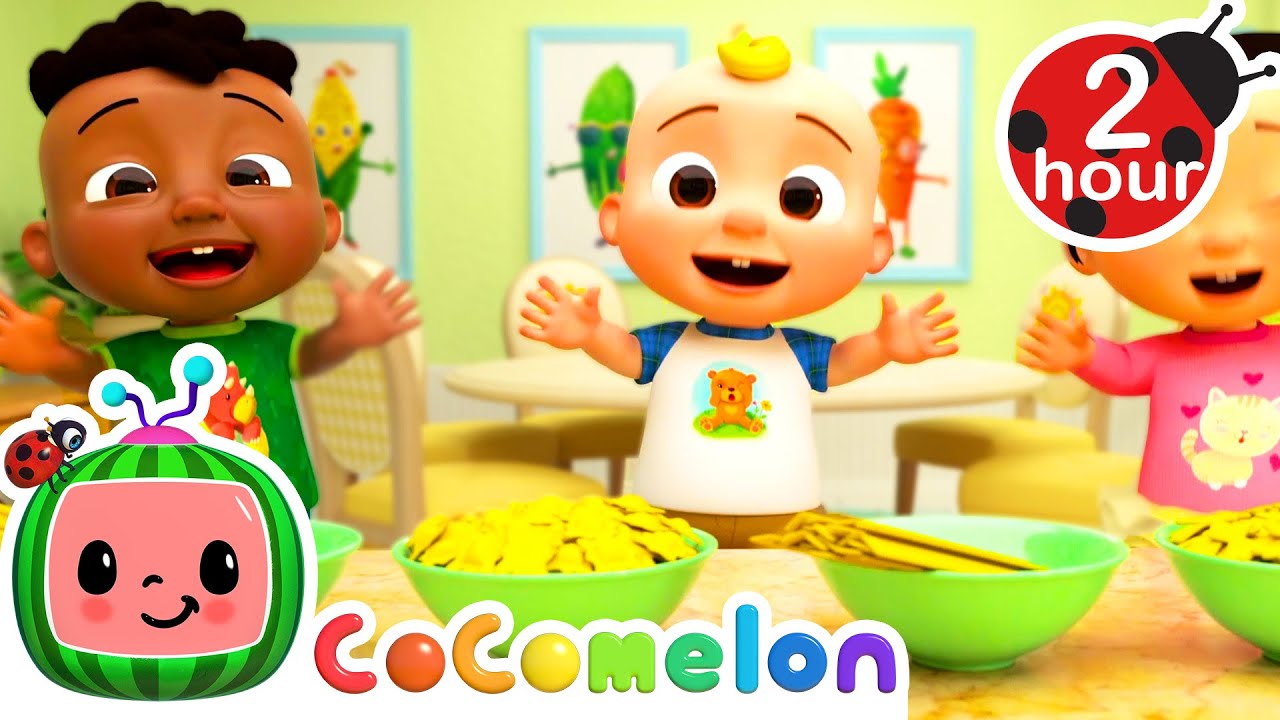 Pasta Song | 2 HOUR CoComelon Nursery Rhymes - YouTube