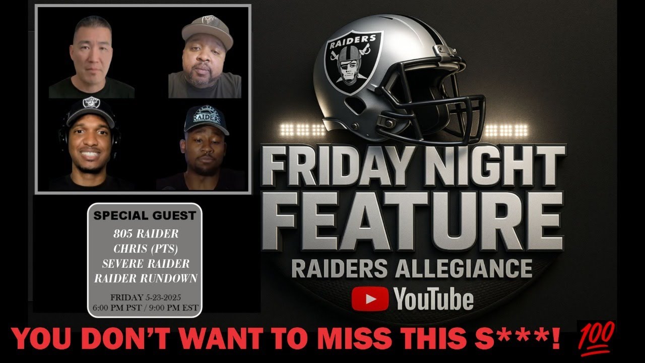 🚨🚨FRIDAY NIGHT FEATURE!: W / SPECIAL GUESTS! #rn4l #raiders # ...