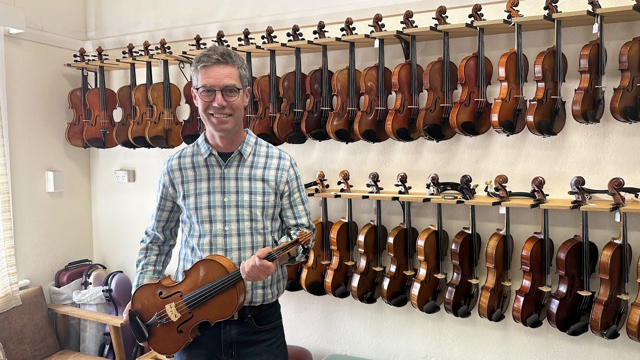 Meet Hugh the 'luthier' - YouTube