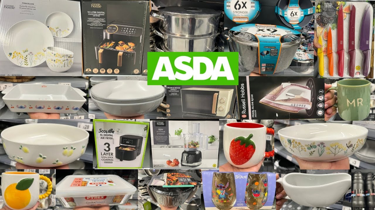 WHAT'S IN ASDA HOME SECTION/REDUCED PRICES/HOME ESSENTIAL & MORE ON ...