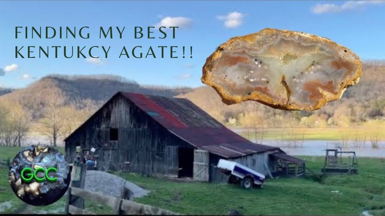 Finding my BEST Kentucky Agate! | Kentucky Rockhounding - YouTube