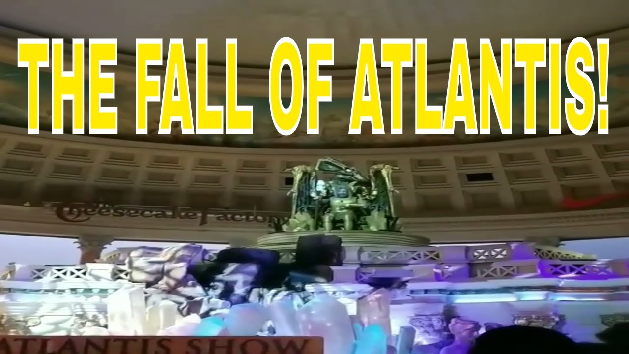 Caesars Palace in Las Vegas: The Fall of Atlantis Show! Free ...