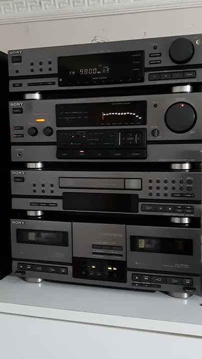 SONY LBT D-509 - YouTube