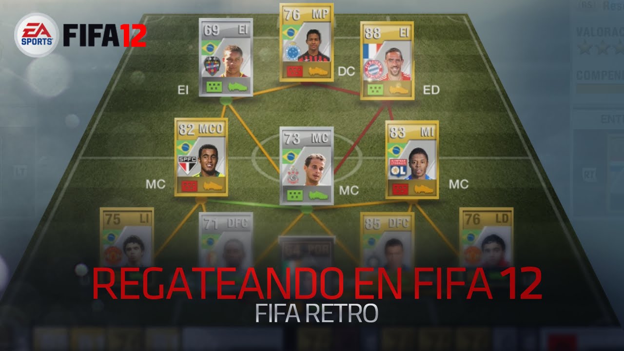 FIFA RETRO | Regateando en FIFA 12 ONLINE - YouTube