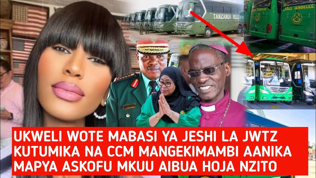 MAPYA YAIBUKA UKWELI WOTE MABASI YA JESHI LA JWTZ KUTUMIKA NA CCM ...