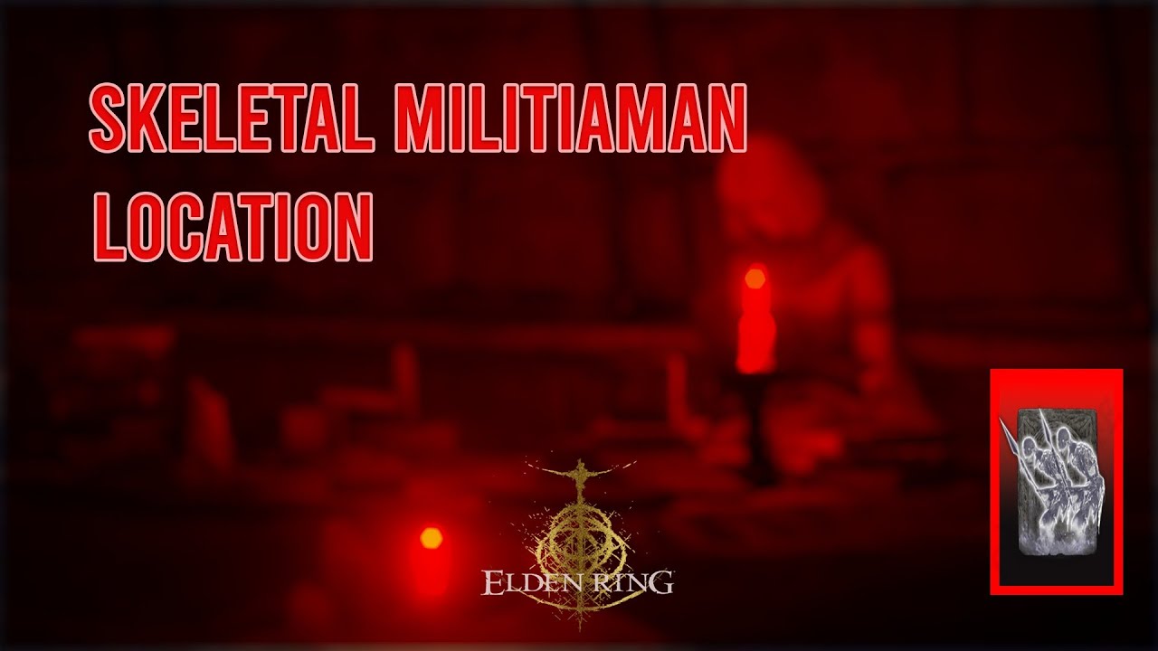 Skeletal Militiaman location | Elden Ring Shadow of the Erdtree _ الدن ...