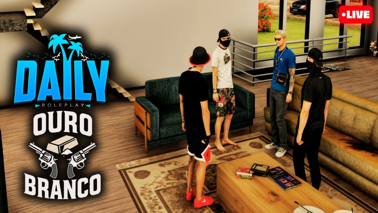 LIVE ON😱DIAS DE NEGOCIO NO DAILY ROLEPLAY HOJE E VDD?EP8 - YouTube