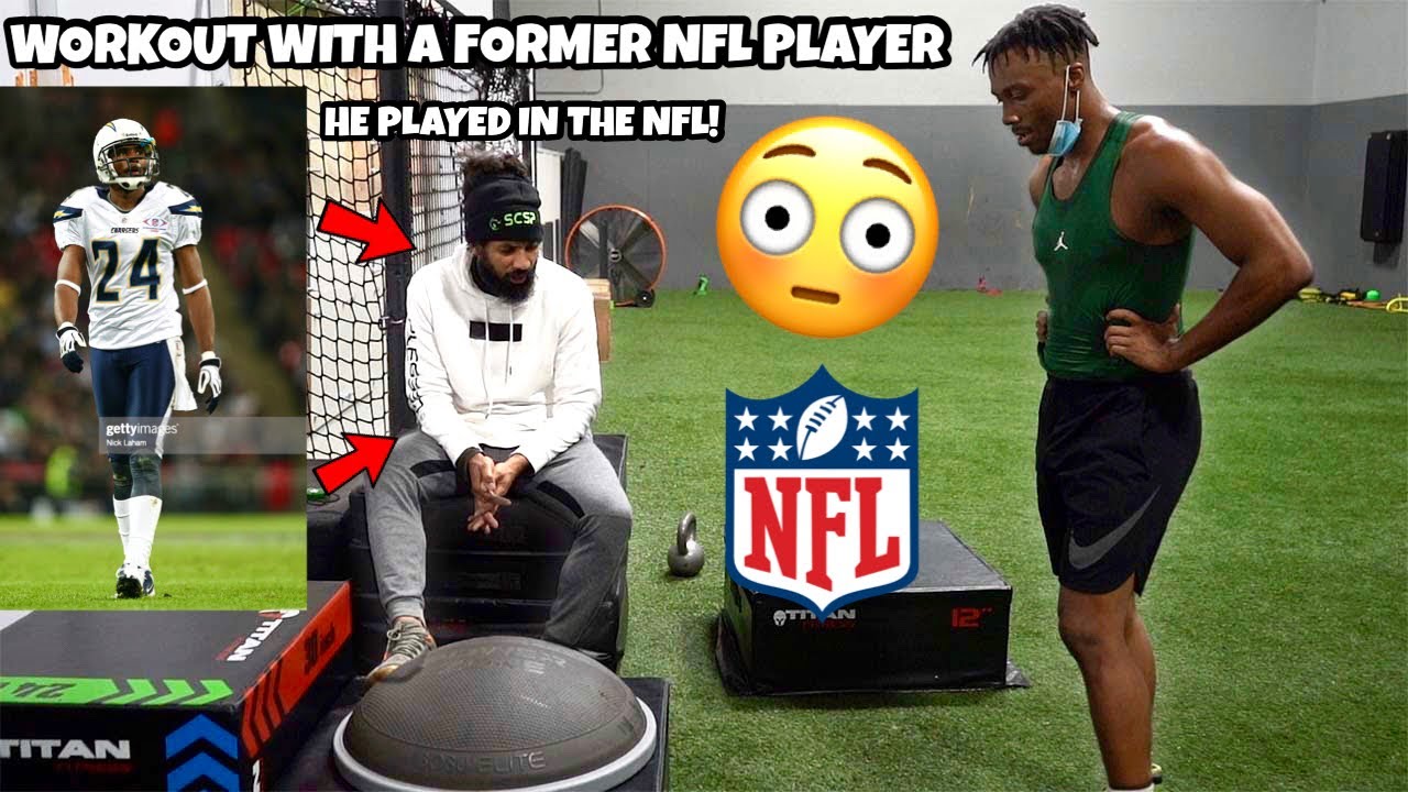 Working Out With A Former NFL PLAYER!🔥🏈Meet My New Trainer! - YouTube