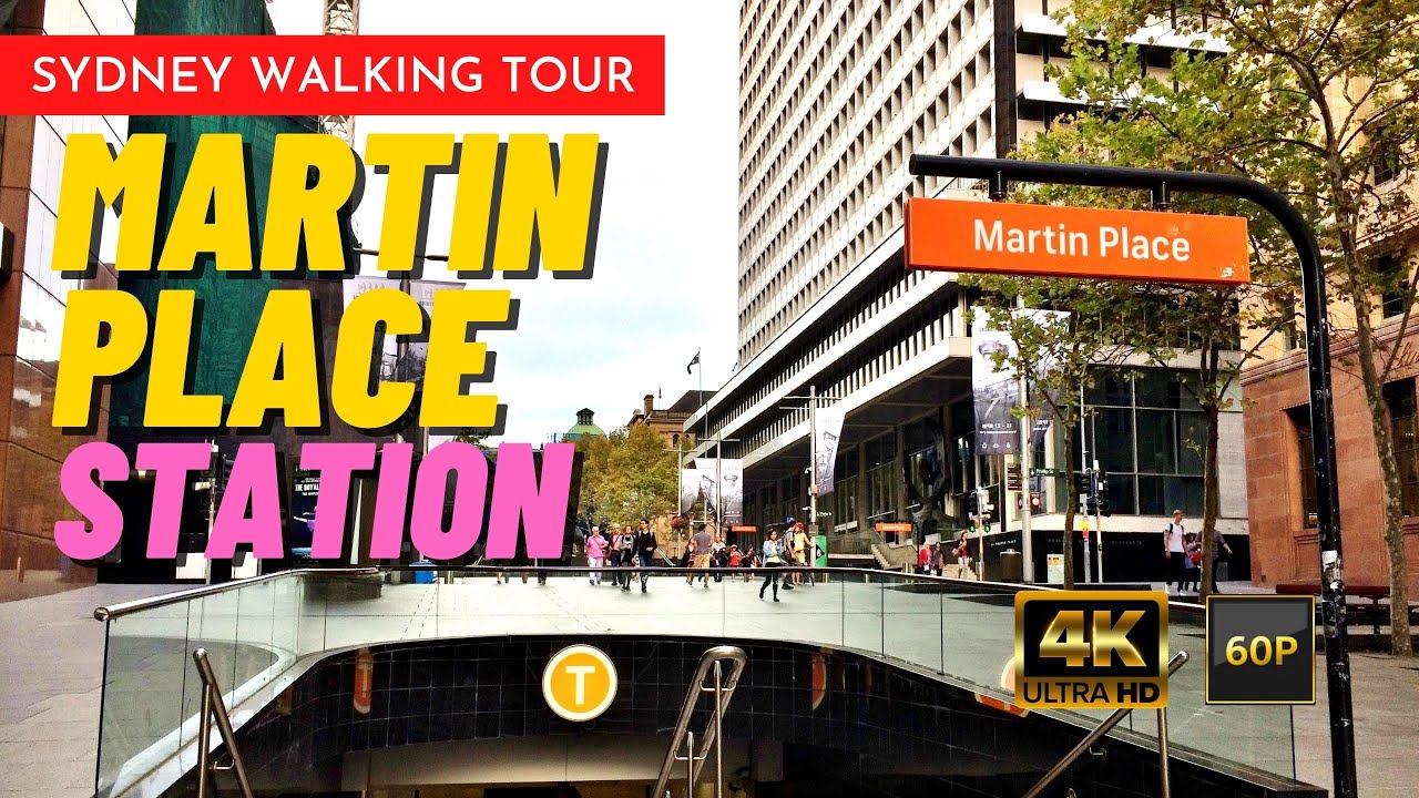 Martin Place Station | Sydney Walking Tour | 🇦🇺 Australia【4K】 - YouTube