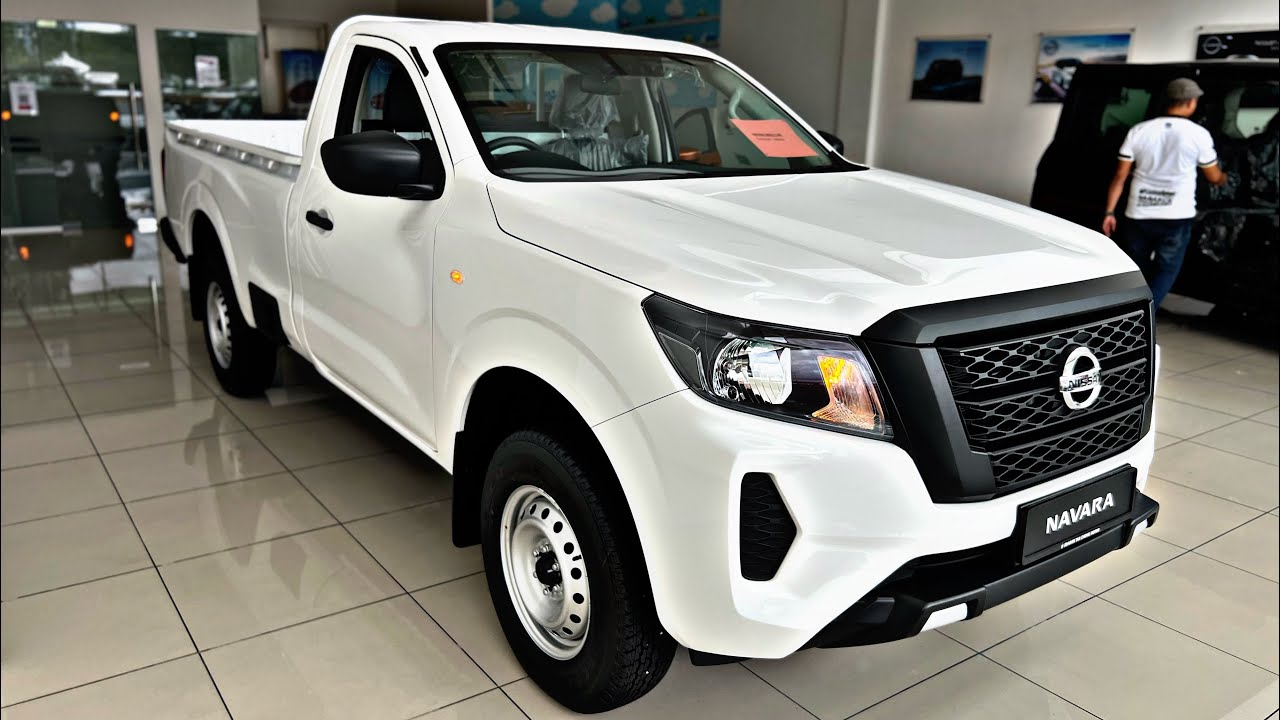 The New (2023) Nissan Navara 2.5L Single CAB White Color | In depth ...