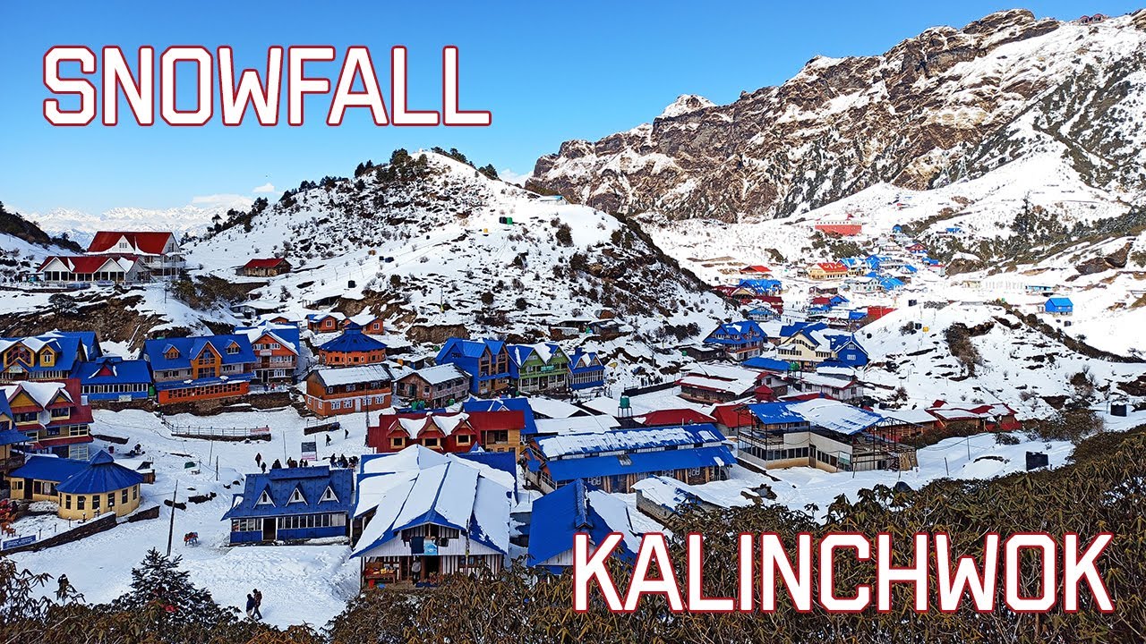 Travel | Snowfall at Kalinchwok - Awesome Experience #VisitNepal2020 # ...