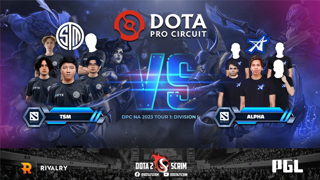 TSM vs ALPHA - DPC NA 2023 Tour 1: Division I - Game Highlights - BO3 ...