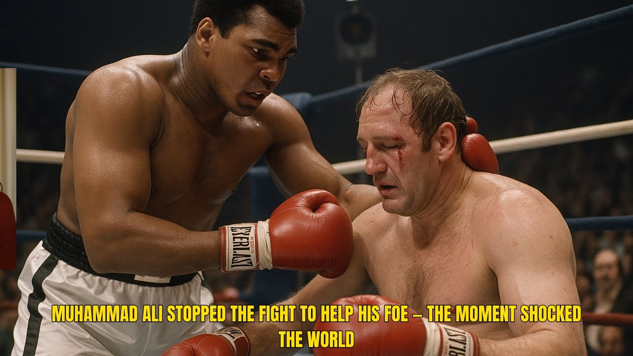 Muhammad Ali Stopped the Fight to Help His Foe — The Moment Shocked the ...
