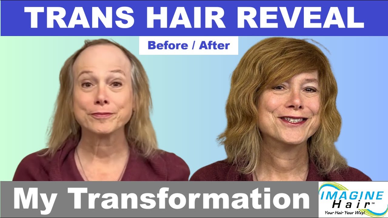 Trans Hair Reveal! My transformation - YouTube