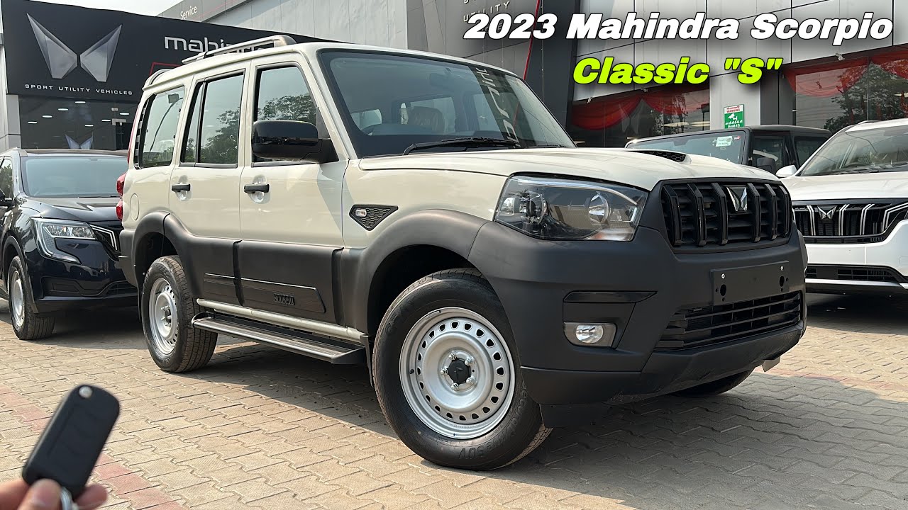Mahindra Scorpio Classic S 7 Str 2023 Price & Features ️ Scorpio ...