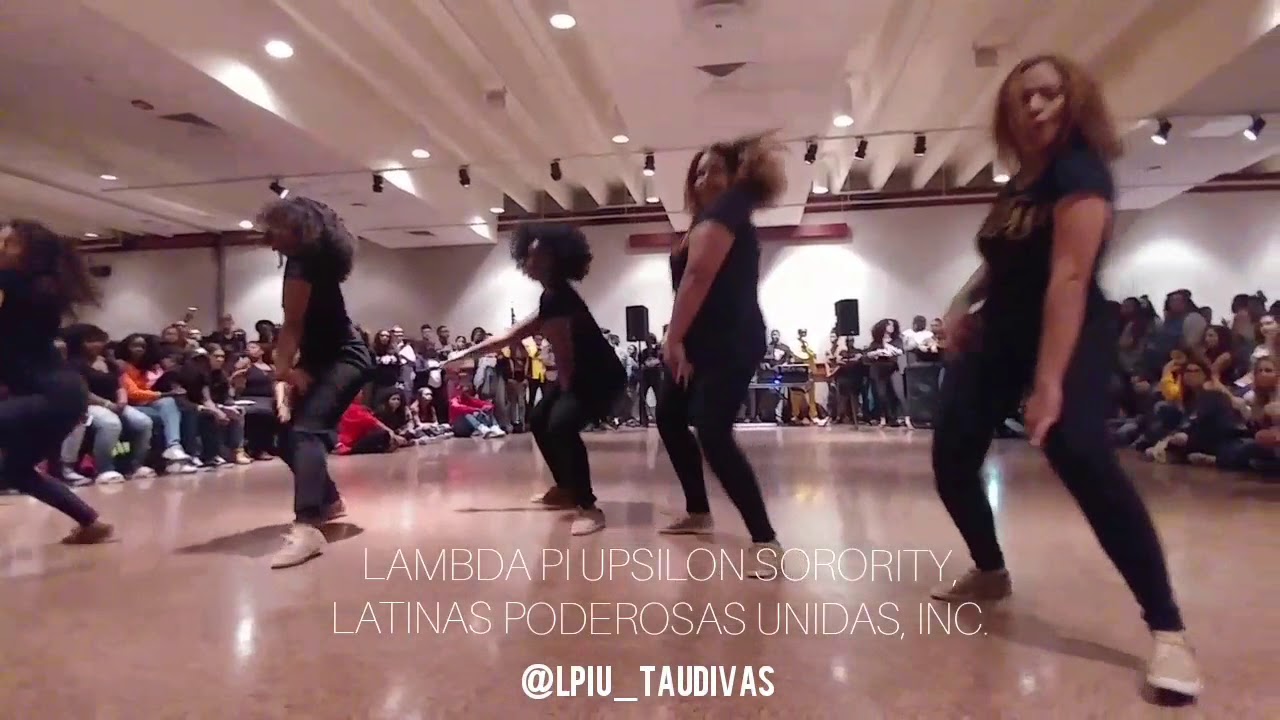 Lambda Pi Upsilon Sorority, NJCU's Meet The Greeks FA17 - YouTube