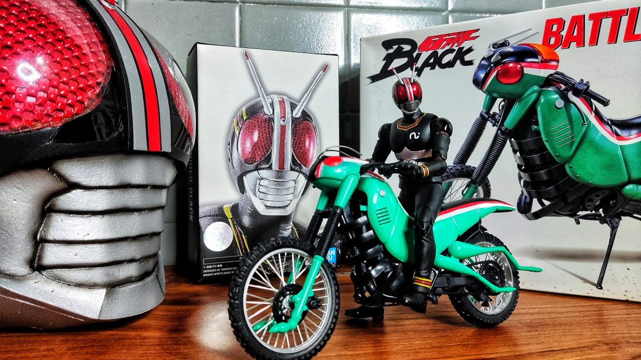 SKC KAMEN RIDER BLACK & BATTLE HOPPER FUJIMI VERSION [UNBOXING & REVIEW ...