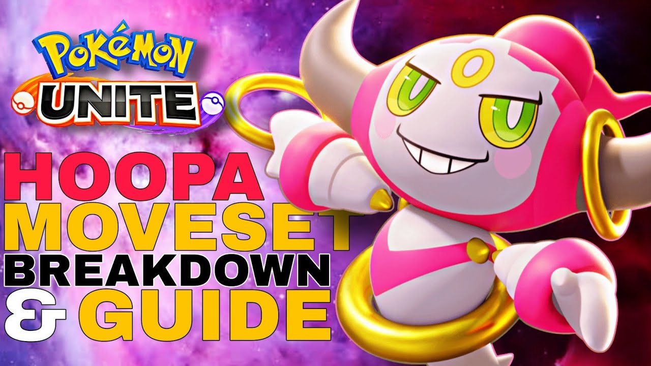 Hoopa All Move Sets and Gameplay Mechanics Breakdown🧐 | Pokemon Unite ...