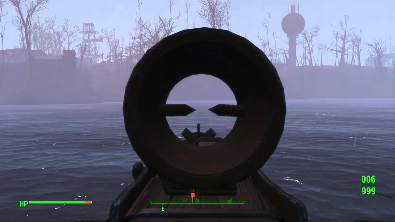 Fallout 4 Amazing Longshot Rifle Kill - YouTube