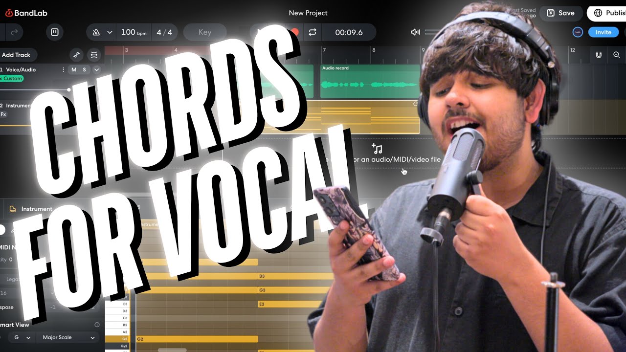 EASY WAY TO FIND CHORDS FOR YOUR VOCALS | BANDLAB - YouTube