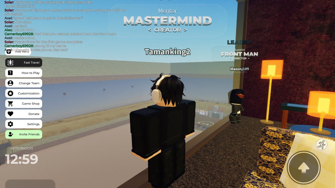 Day in a life of a mastermind in squid game infinity rp - YouTube