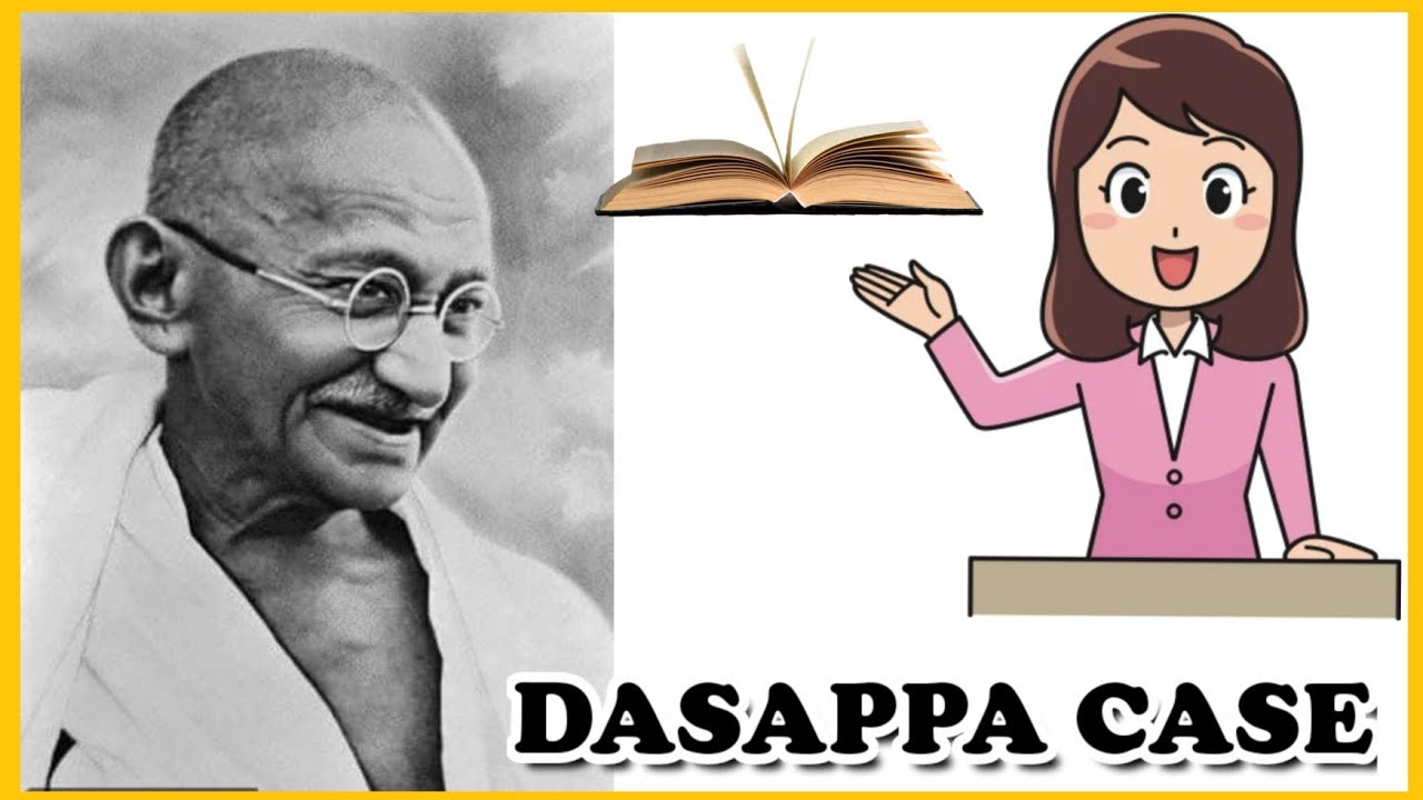 DASAPPA CASE IN LAW AND LAWYERS | MK GANDHI| KSLU IMPORTANT - YouTube