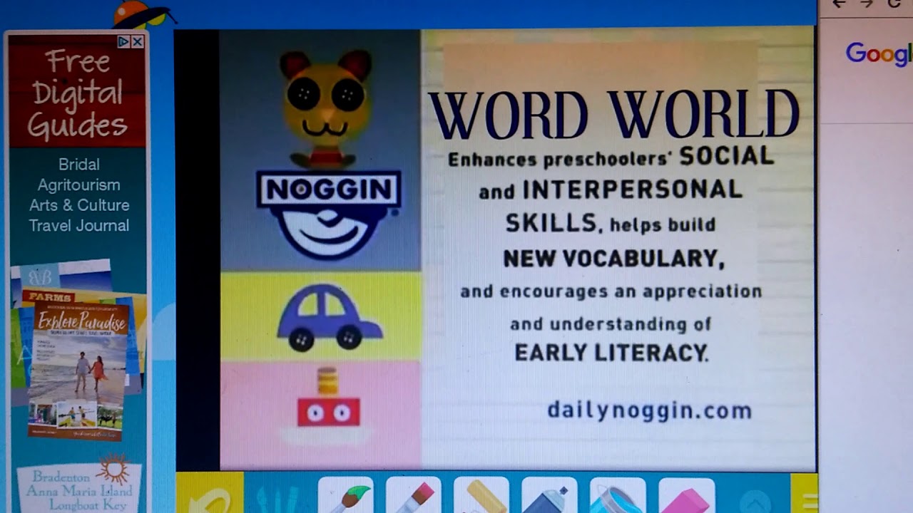 Noggin WordWorld Curriculum Board - YouTube