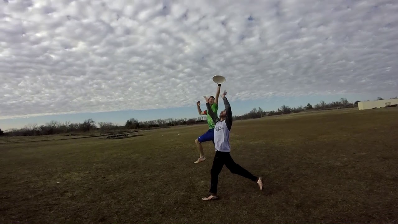 Oklahoma Christian university Ultimate frisbee practice - YouTube