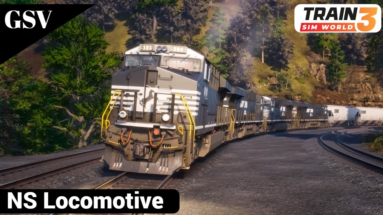 NS Locomotive Train Driving In Train Sim World 3 - YouTube
