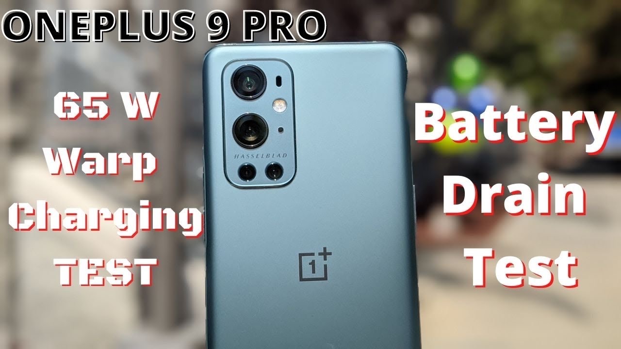 OnePlus 9 Pro Battery Drain Test in Telugu | charging speeds on OnePlus ...