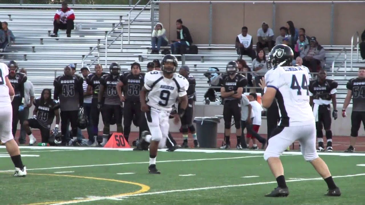 Modesto Raiders Semi Pro Football Championship Game 07-12-14 - YouTube