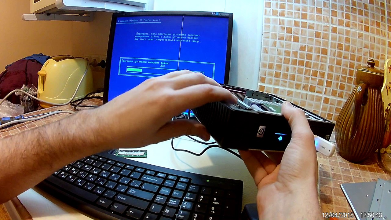 Как сделать из тонкого клиента HP T5145/T5540 полноценный Windows PC ...