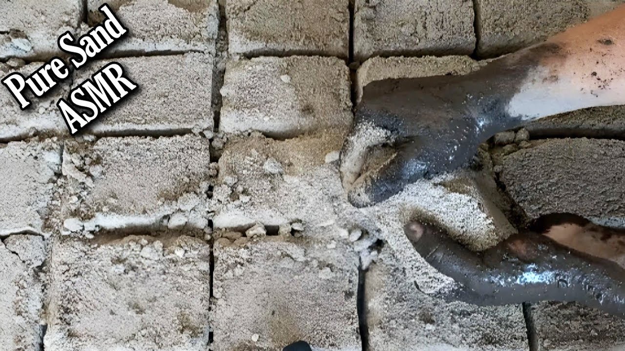 Pure Sand Crumbling with Messy hands |Special Video 4 @maahiislive3306 ...