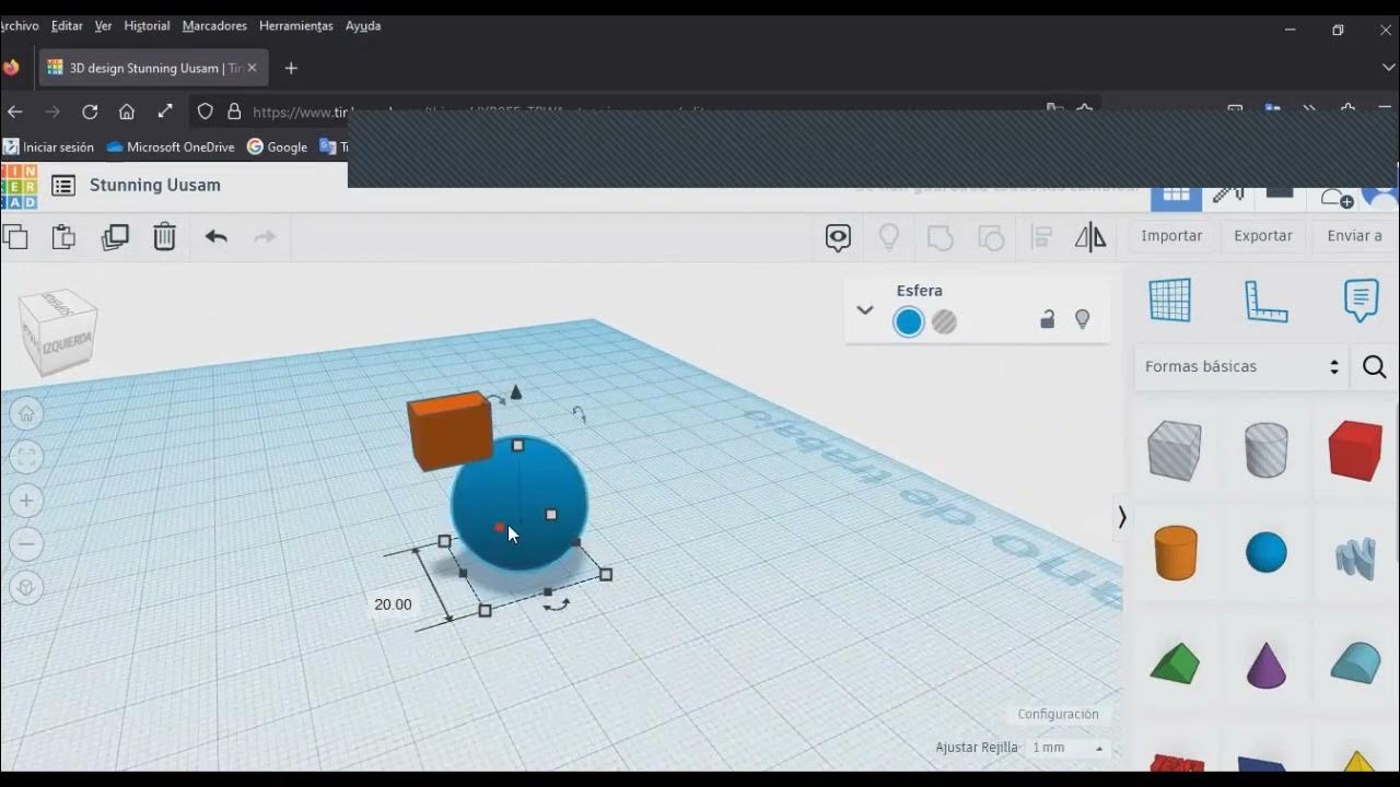 Tutorial Tinkercad - interfaz - YouTube