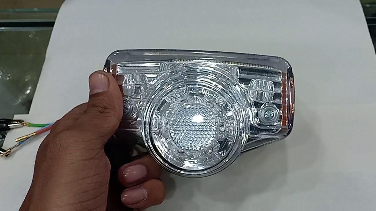 Classic Style Back Light For CD70 Motorcycle - YouTube