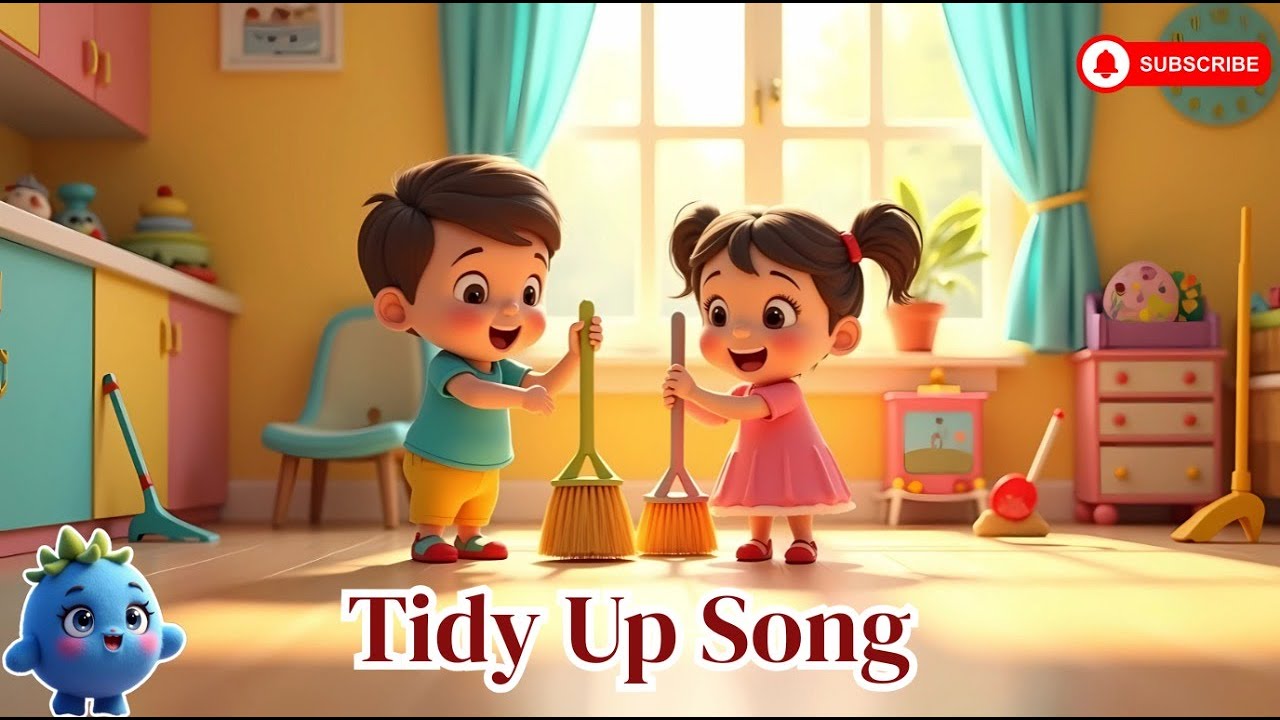 Tidy Up Song | Fun Clean Up Short Video for Kids | DodoBerry - YouTube