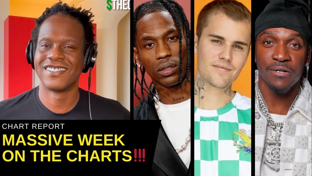 Travis Scott, Justin Bieber & Clipse Battle On Billboard Charts | Chart ...