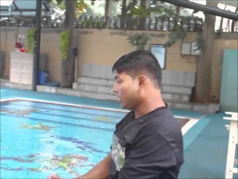 Streamline Kicking on Front Drill - YouTube