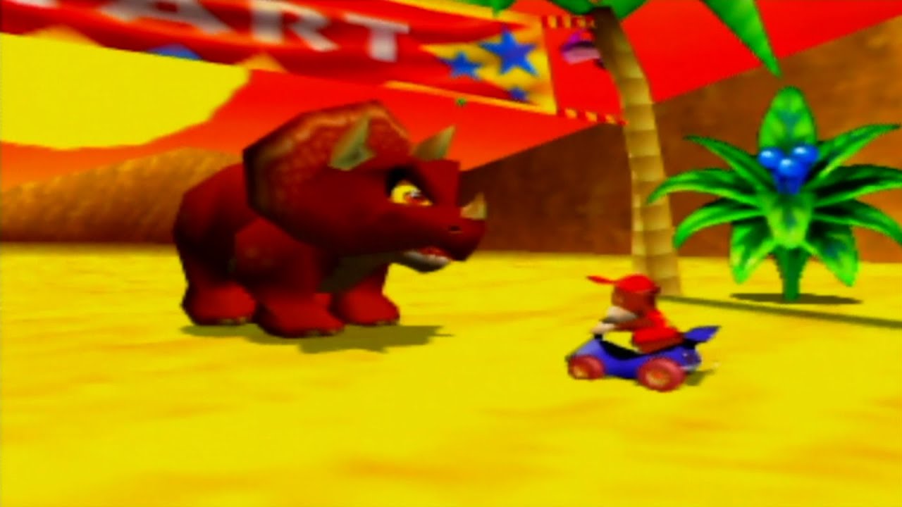 Tyler Plays Diddy Kong Racing [2] | Tricky is Pricky - YouTube