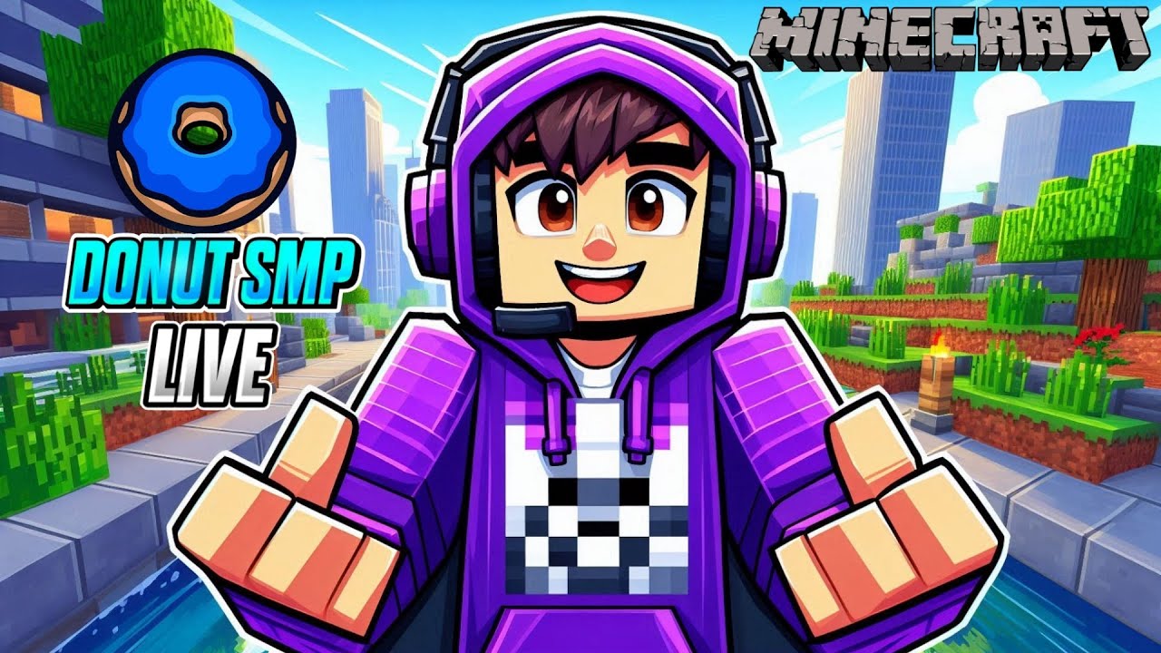 🔴[Live] Donut Smp Live | Minecraft Deadly Server.............! - YouTube